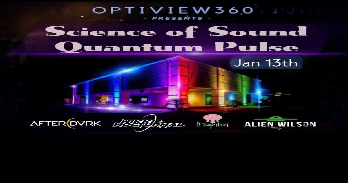 Science Of Sound quantum pulse at Optiview 360, Orlando