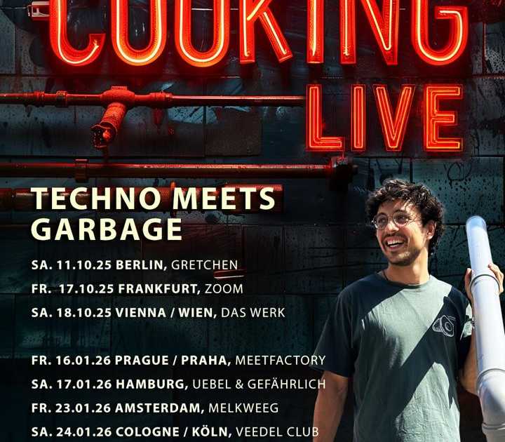 After Cooking - Live Techno bei Meetfactory, Prague