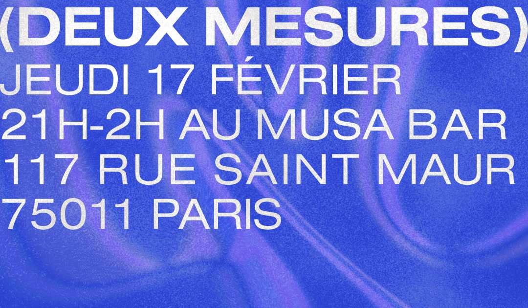 On Verra invite Aupal au Musa Bar at Musa Bar, Paris