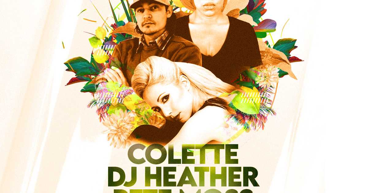 Colette, DJ Heather & Pete Moss at W Hollywood, Los Angeles