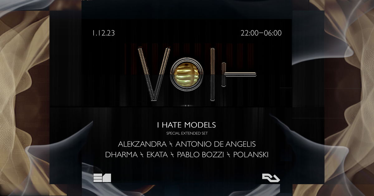 I Hate Models (Extended Set) at E1, London