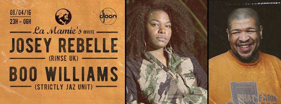 La Mamie's Invite Josey Rebelle & Boo Williams at Djoon, Paris