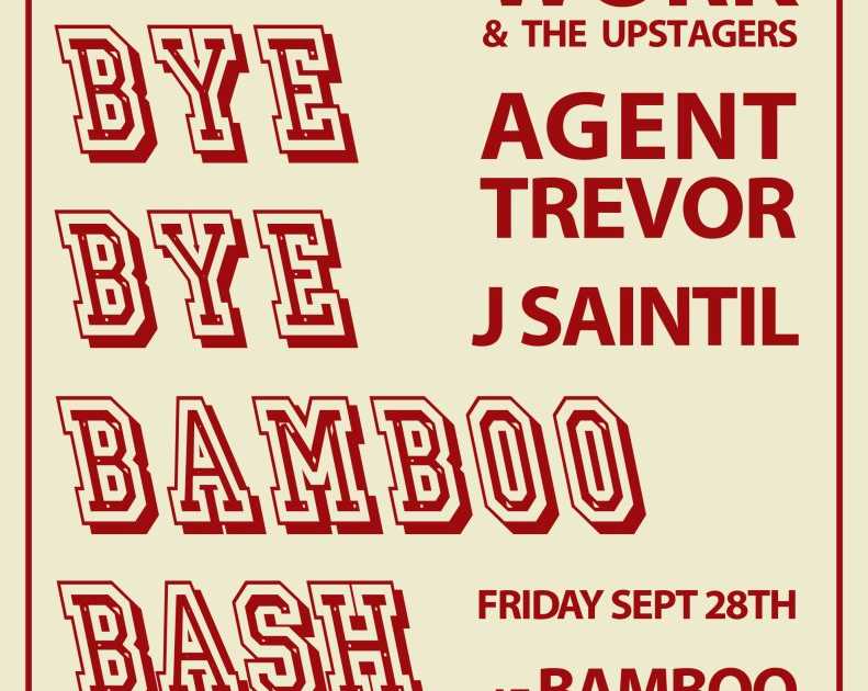 Big Bye Bye Bamboo Bash bei Bamboo, New York City