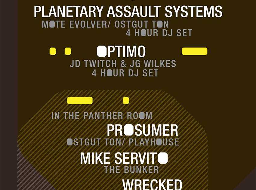 The Bunker with L.B. Dub Corp vs Planetary Assault Systems/ Optimo with Prosumer/ Mike Servito ...