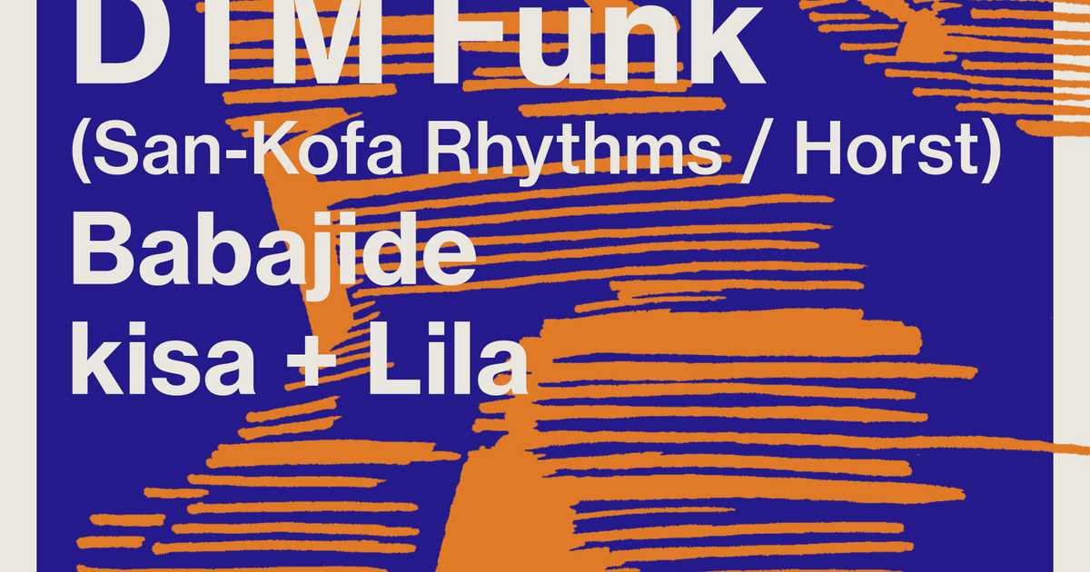 work party returns: DTM Funk, Babajide, KISA, Lila at Belgrave Music ...