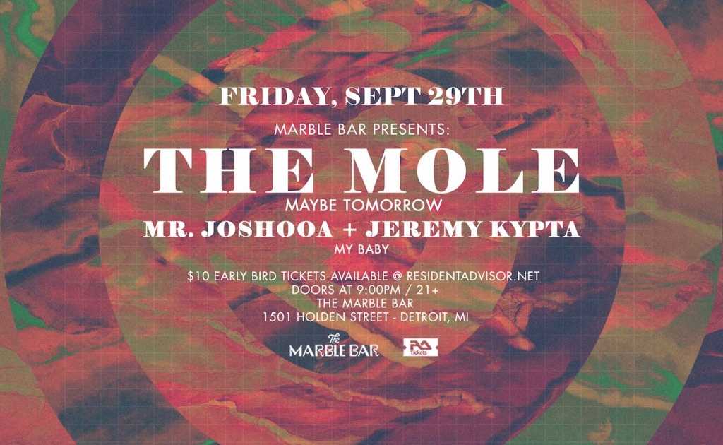 Marble Bar presents: The Mole at Marble Bar, Detroit