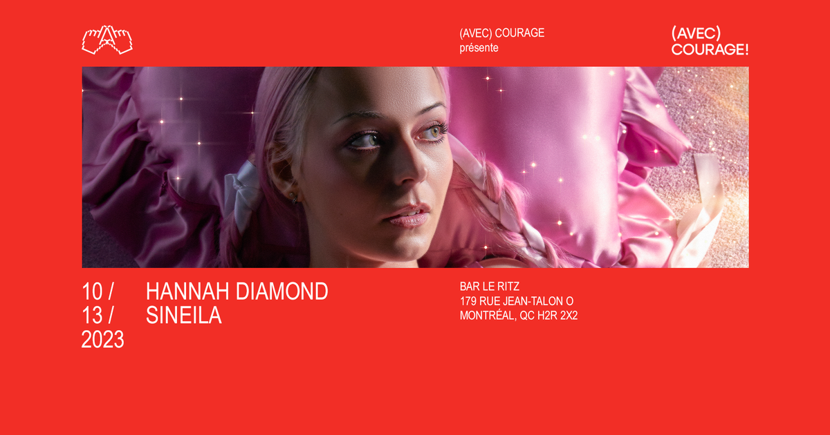 Hannah Diamond - Montréal at Bar Le Ritz PDB, Montreal