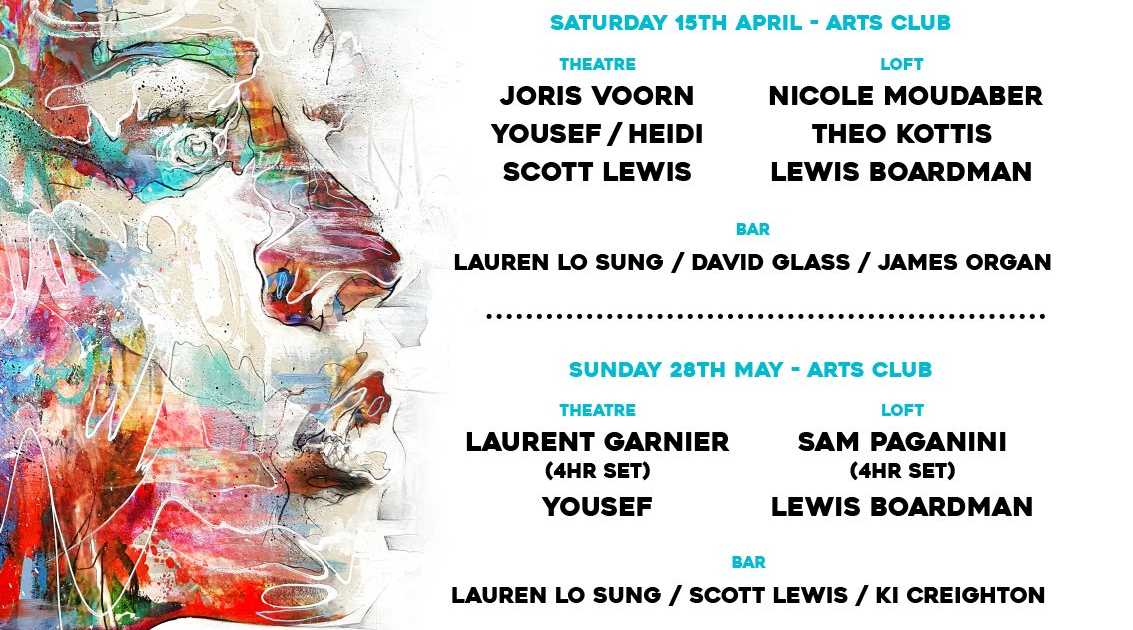 Yousef presents Circus at Arts Club, Liverpool