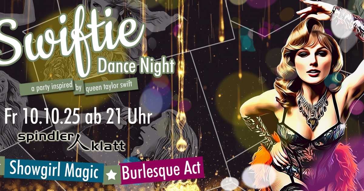 Swiftie Dance Night - a party inspired by Taylor Swift / Record Release ...