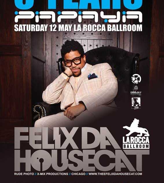 8 Years Papaya Invites Felix Da Housecat at La Rocca Ballroom, Belgium
