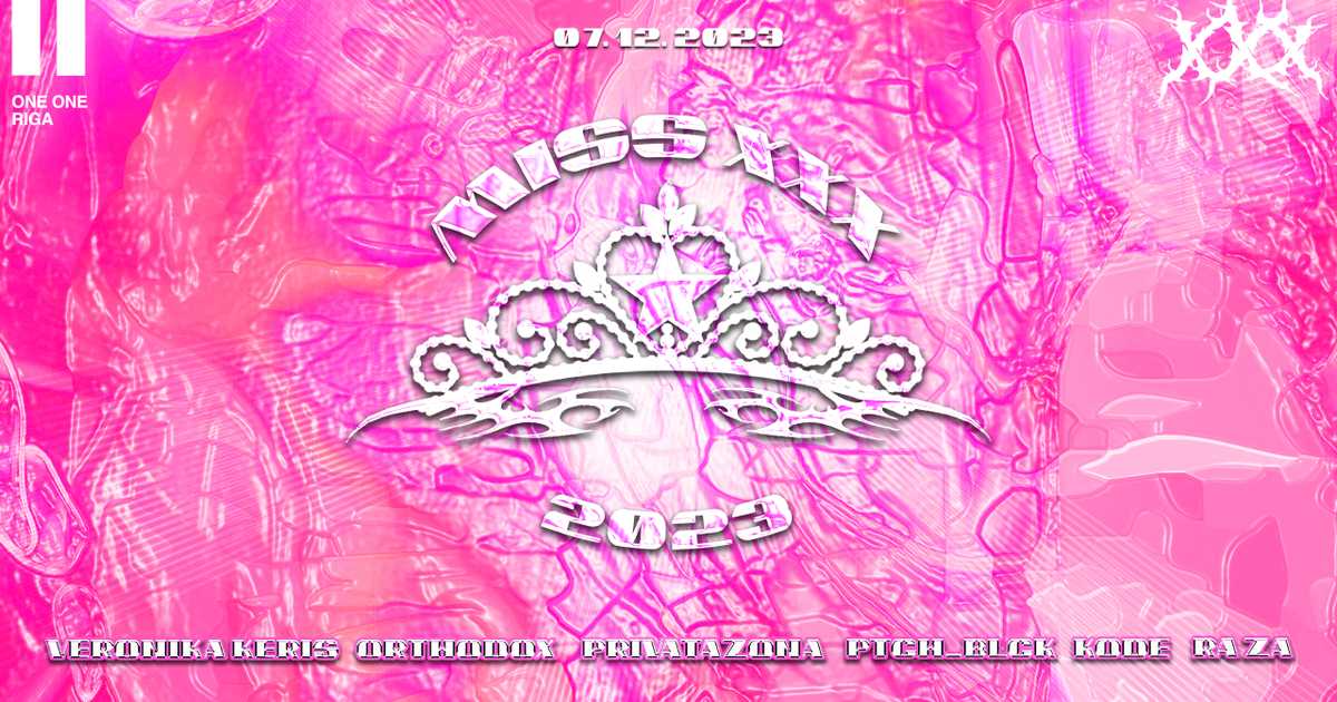 MiSS XXX 2023 at One One Riga, Riga