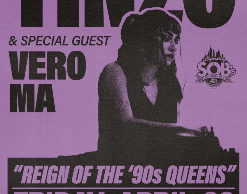 Tinzo: Reign of the 90s Queens at SOBs, New York City