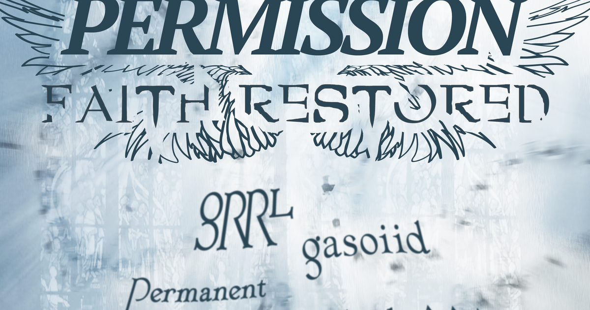 PERMISSION: FAITH RESTORED bei The Fruit, North Carolina