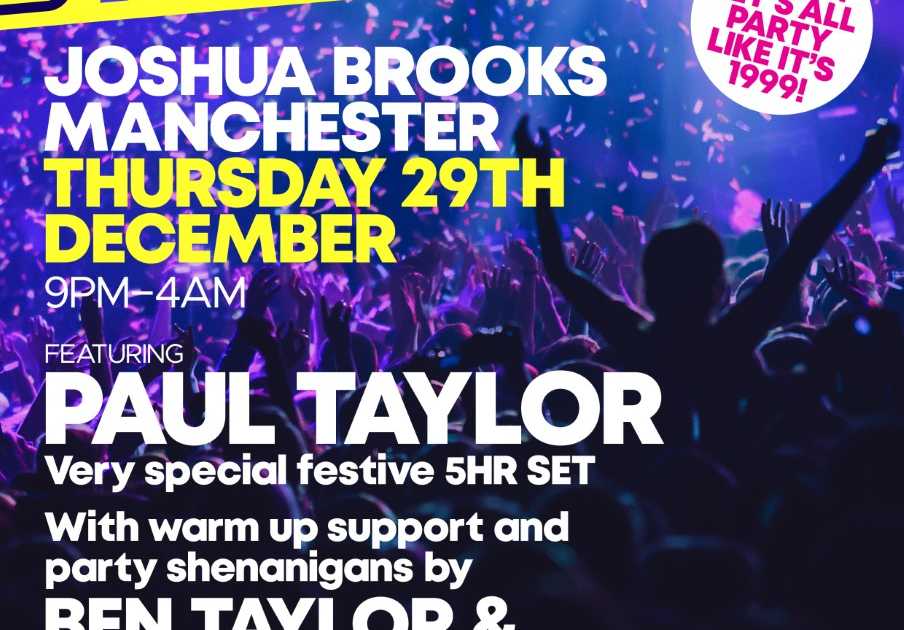 Retro: Paul Taylor at Joshua Brooks, Manchester