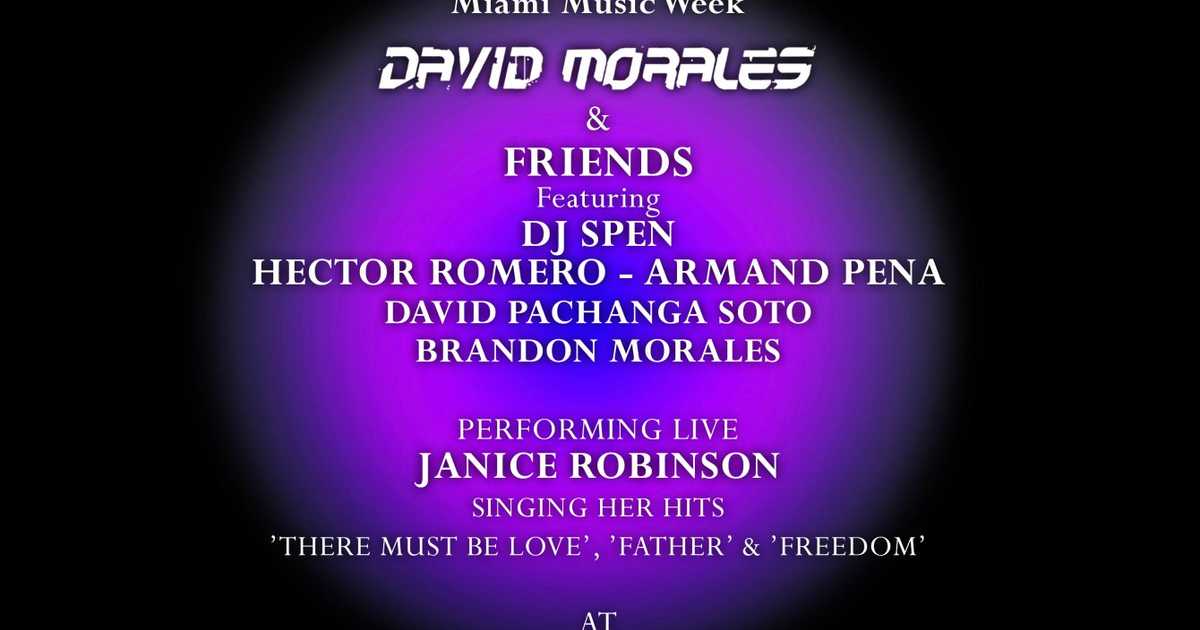 David Morales & Friends MMW: DJ Spen, Hector Romero Janice Robinson ...