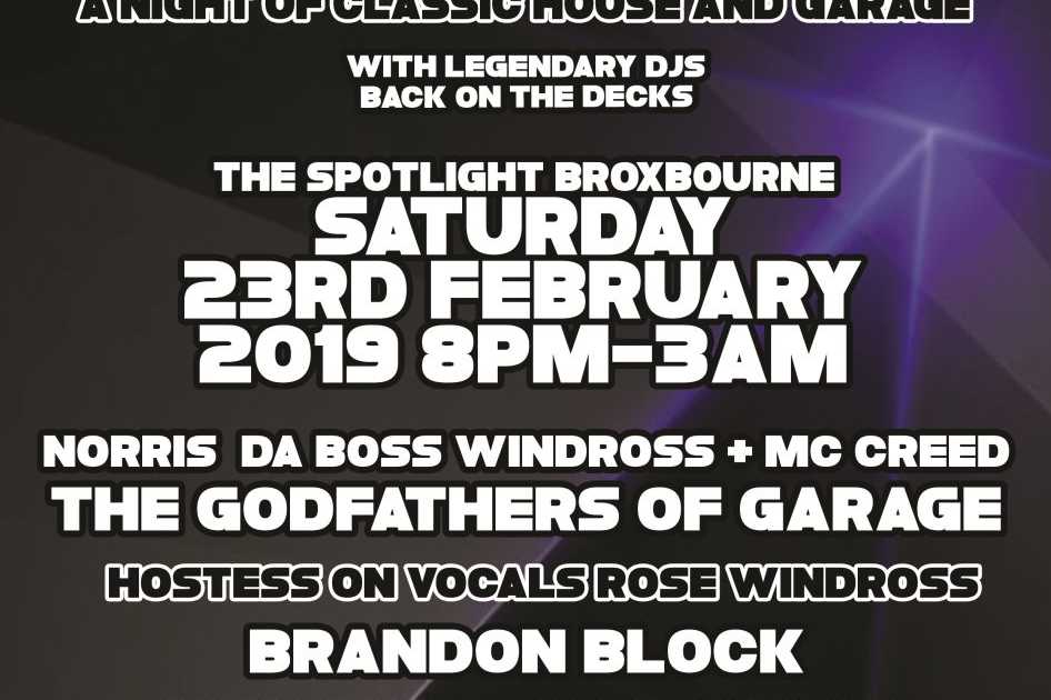 Back 2 Da Old Skool presents Reunion at The Spotlight - Broxbourne, London