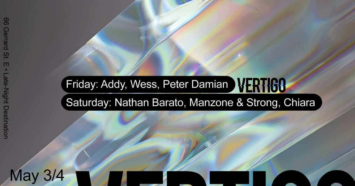 Vertigo Weekend at Vertigo, Toronto