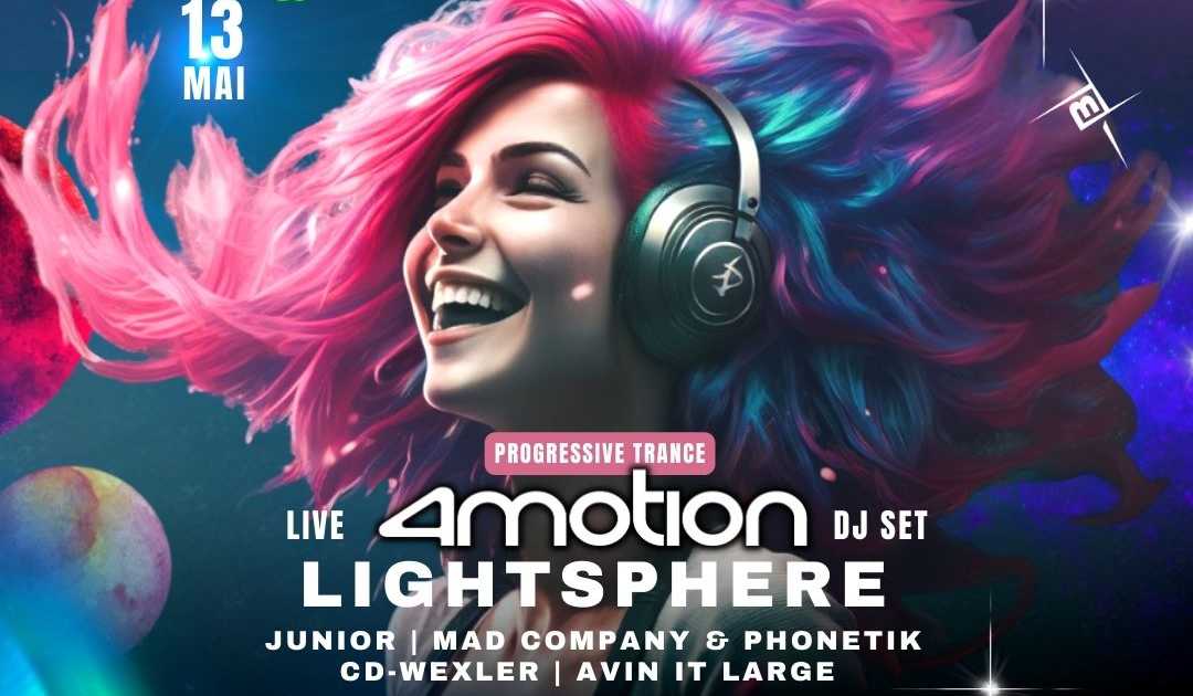 Progressive Movement w/ 4Motion & Lightsphere en M-BIA, Berlin