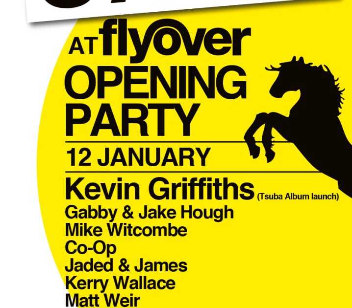 S.A.S.H Opening Party with Kevin Griffiths Tsuba at Flyover Bar, Sydney