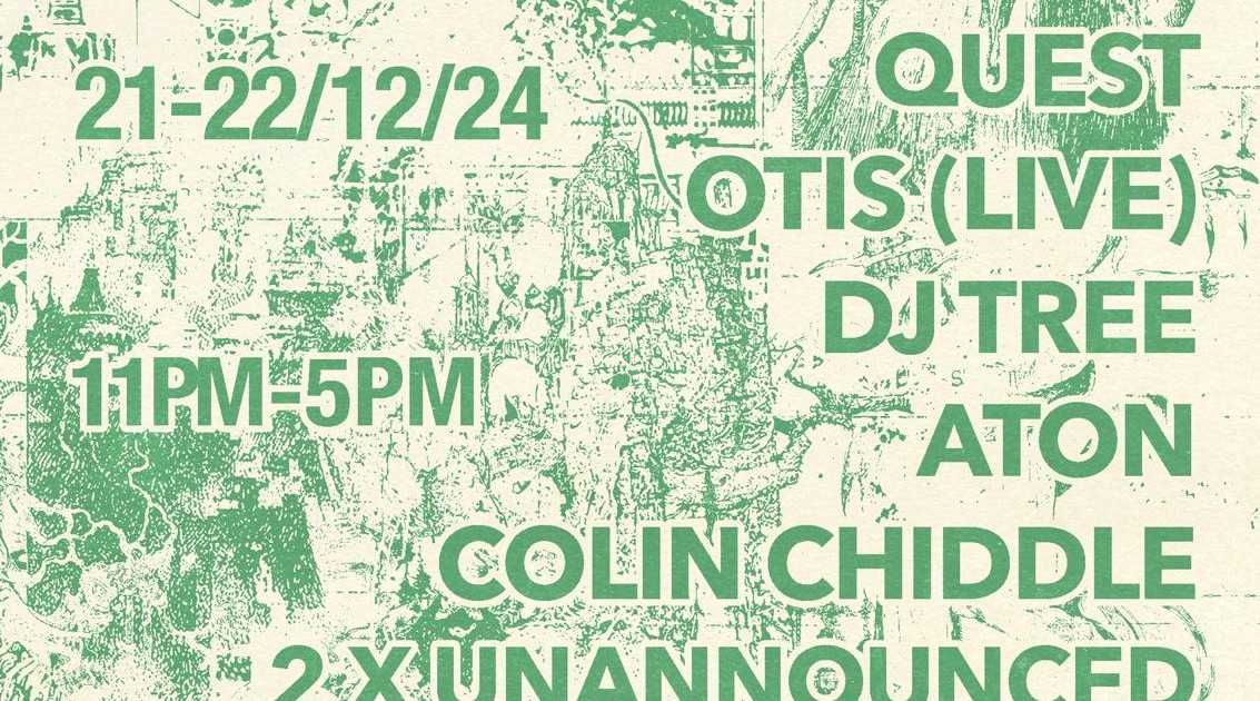 Art of Dark - Xmas w/ Quest, Otis (live), DJ Tree + more at FOLD, London