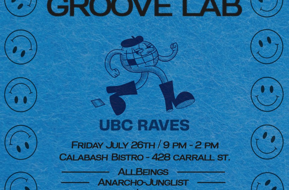 UBC Raves x Tumblin': Groove Lab at Calabash Bistro, Vancouver