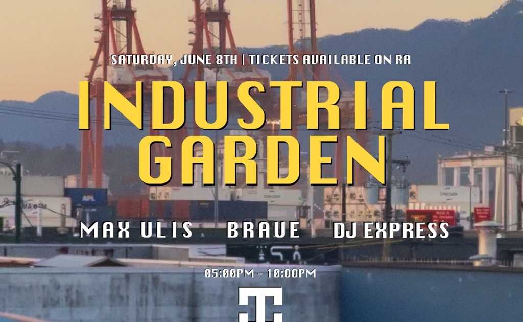 INDUSTRIAL GARDEN: Max Ulis, DJ Express, Braue at Industrial Garden ...