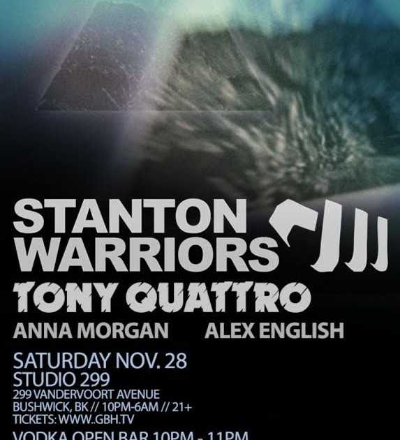 Stanton Warriors at Studio 299, New York