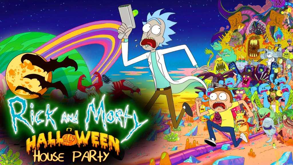 Rick and Morty Halloween House Party at Brixton Rooftop, London