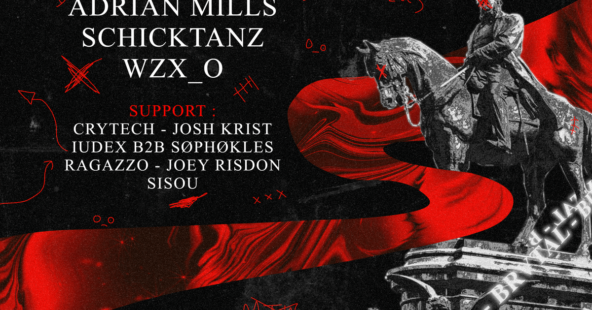 BRVTAL GENER4TION with Adrian Mills, Schicktanz, WZX_O at MTW, Frankfurt