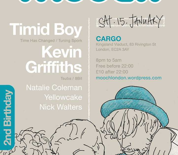 Mooch 2nd Birthday feat Timid Boy & Kevin Griffiths at Cargo, London