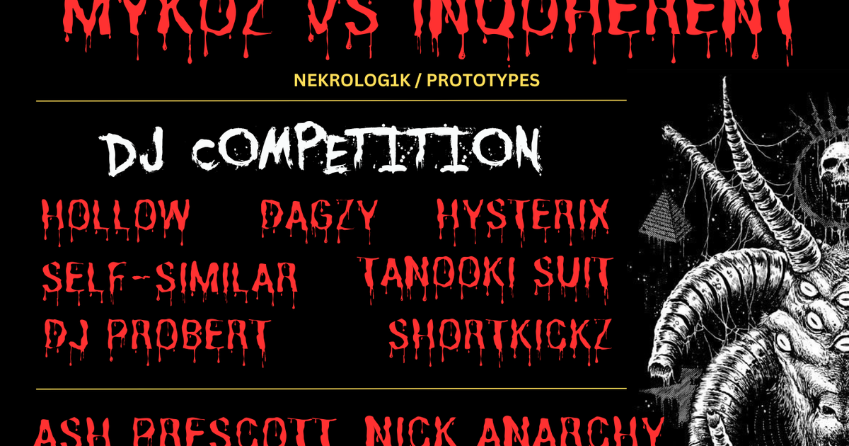Aftermath Hardcore All Day Annihilation at The Zombie Shack, Manchester