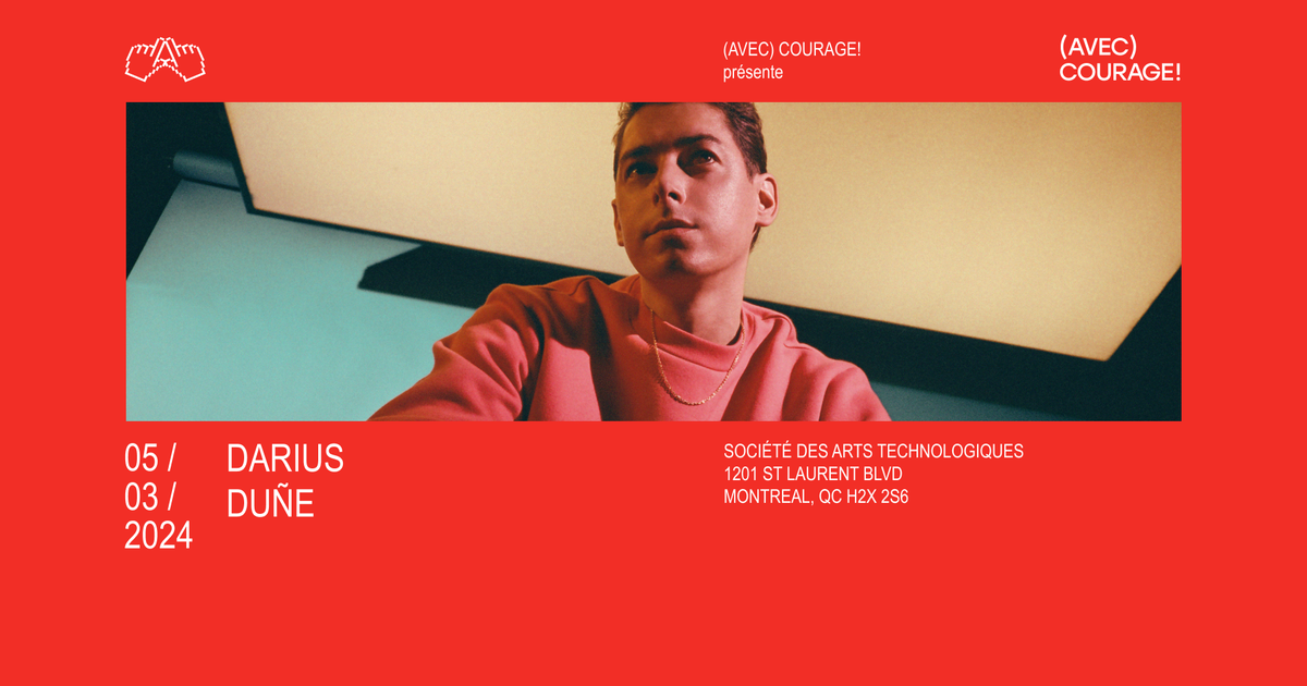 Darius - Montréal at Société des arts technologiques, Montreal