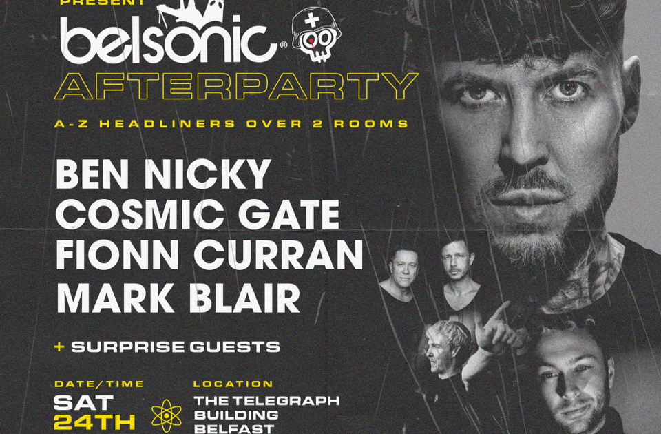 Ben Nicky Afterparty: Ben Nicky, Cosmic Gate, Fionn Curran, Mark Blair ...