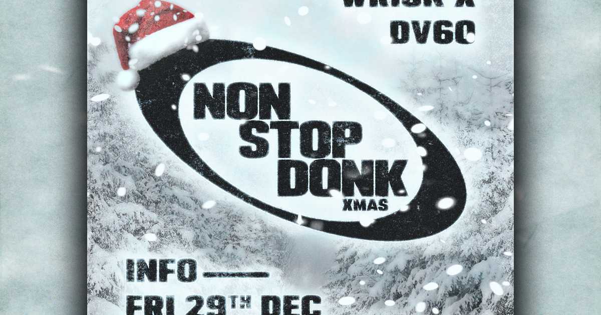NON STOP DONKMAS ☻ em The Bongo Club, Edinburgh
