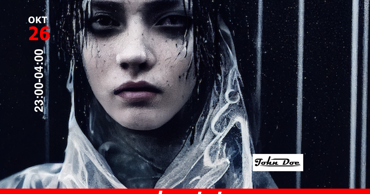 DARK DISCO with Bastet & Menja Mist at John Doe, Amsterdam