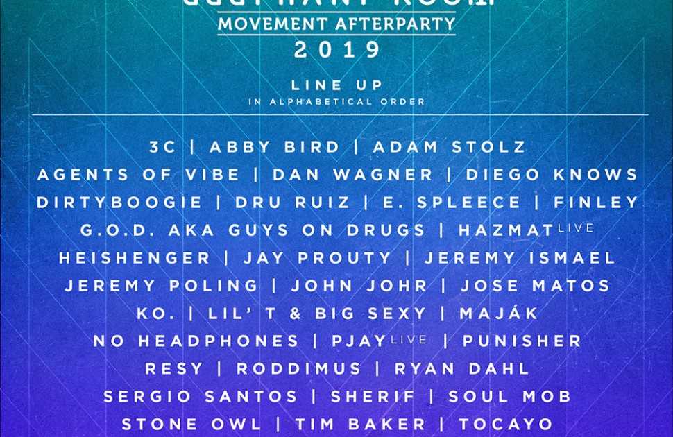 The Elephant Room Movement Afterparty 2019 at The Elephant Room, Detroit