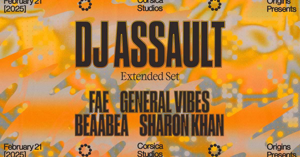 Origins: DJ Assault (Extended Set) at Corsica Studios, London