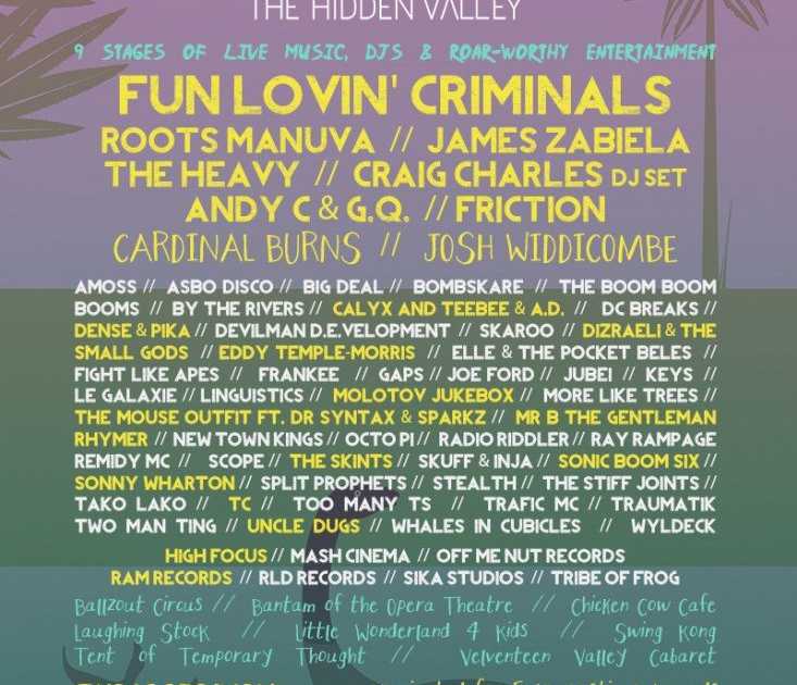 Nozstock: The Hidden Valley Festival 2014 at The Farm, Rowden Paddocks ...