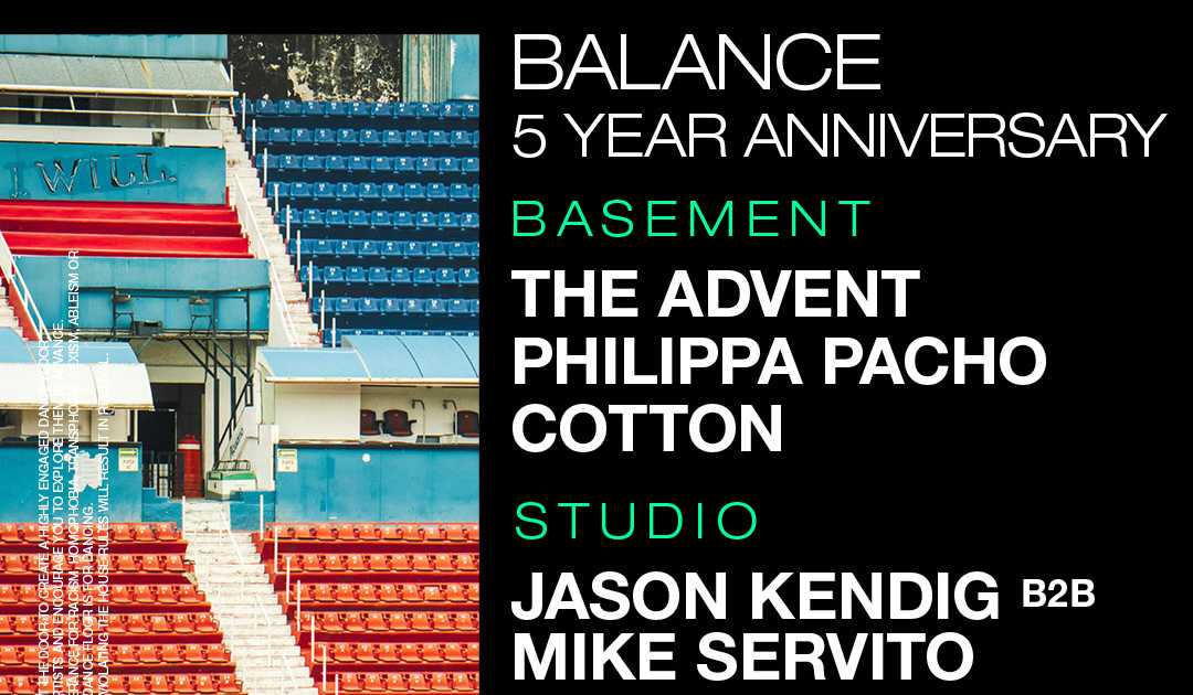 Balance: The Advent/ Philippa Pacho/ cotton/ Jason Kendig/ Mike Servito ...