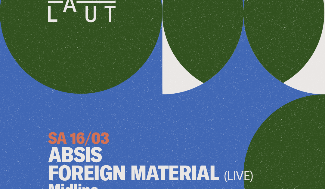 ABSIS + Foreign Material (live) [Midline] at LAUT, Barcelona