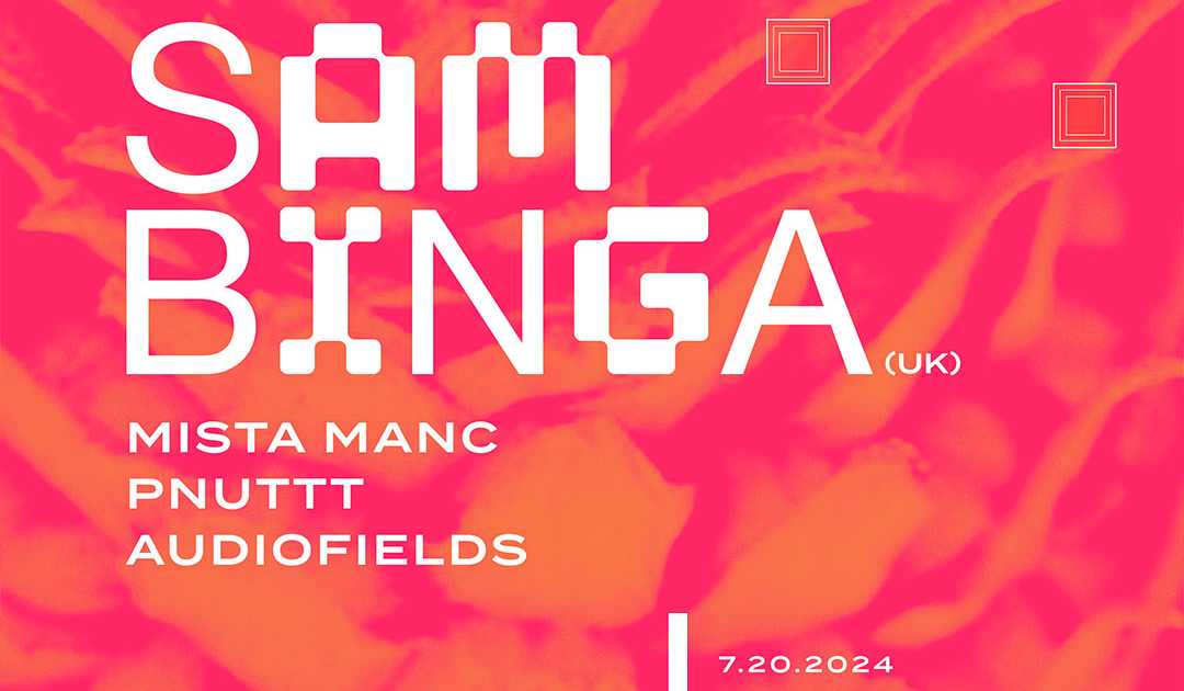 IYKYK.PVD presents: Sam Binga at Fete Music, Rhode Island