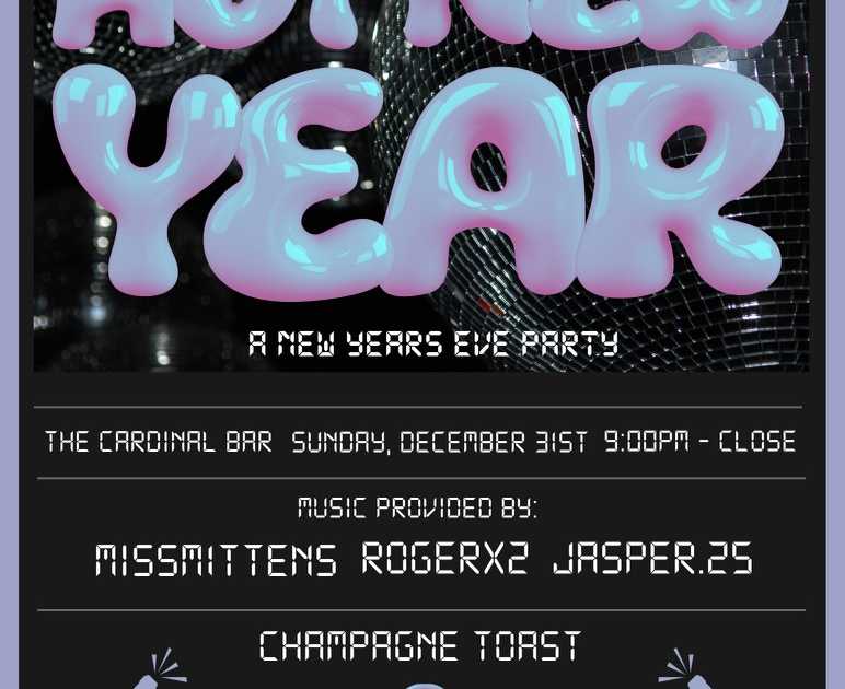 HOT NEW YEAR at Cardinal Bar, Madison