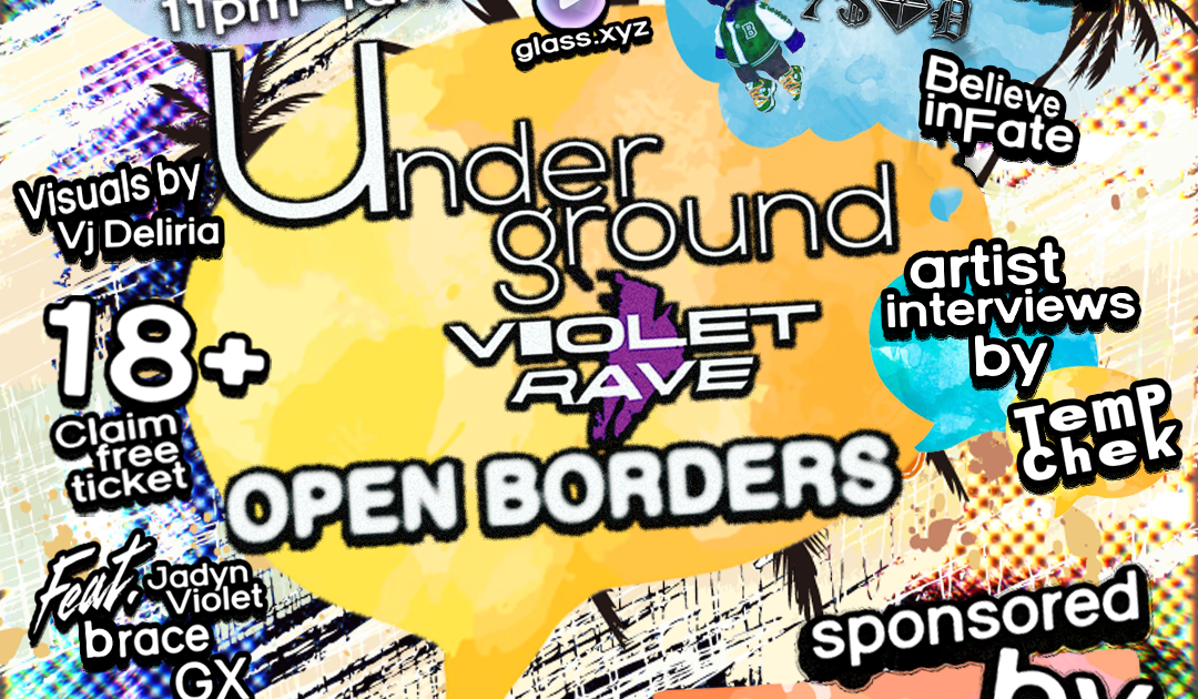 Underground Violet Rave at TBA - Purple Bodega Miami Wynwood, Florida