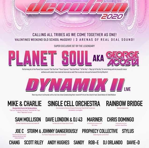 Devotion 2020 at Ace Cafe, Orlando