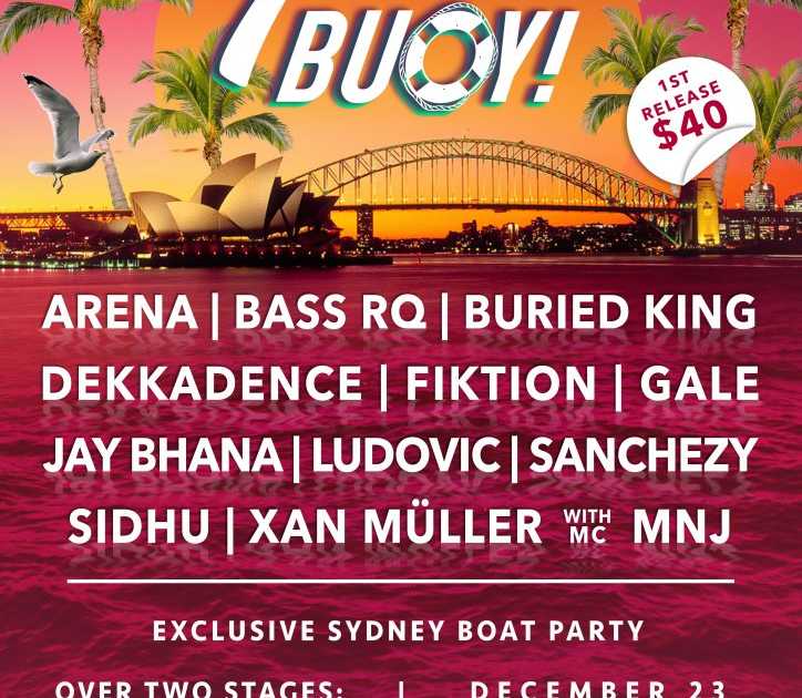 Yeah Bouy! Boat Party at TBA - Sydney, Sydney