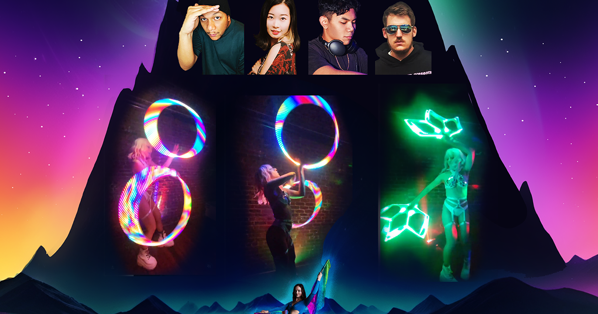 Light of Freedom - EDM Light Show at Middlesex Lounge, Massachusetts