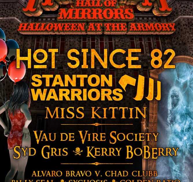 Phantasm: Hall of Mirrors with Hot Since 82, Stanton Warriors em San Francisco Armory, San ...