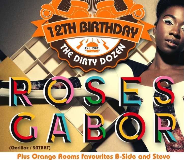 Orange Rooms 12th Birthday Feat. Roses Gabor en Orange Rooms, South + East
