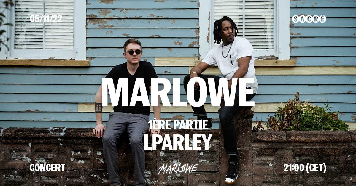 Concert: Marlowe (L'Orange & Solemn Brigham) at Sacré, Paris