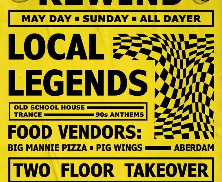 Rewind Mayday Day Rave at TBA - The Social bridge street , Aberdeen